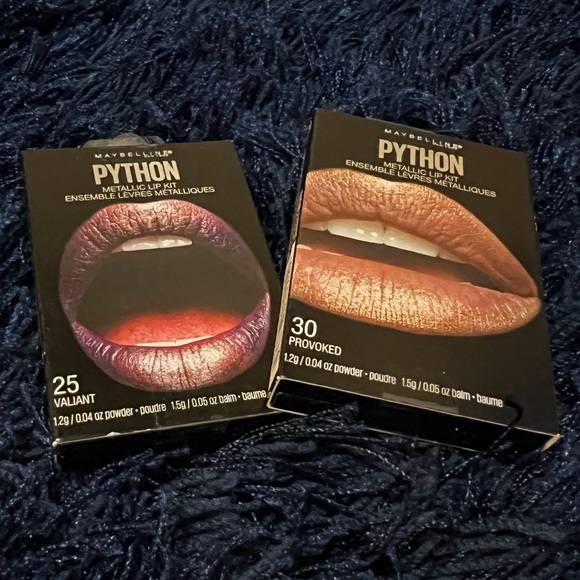 Maybelline | Makeup | Maybelline Python Metallic Lip Kit | Poshmark